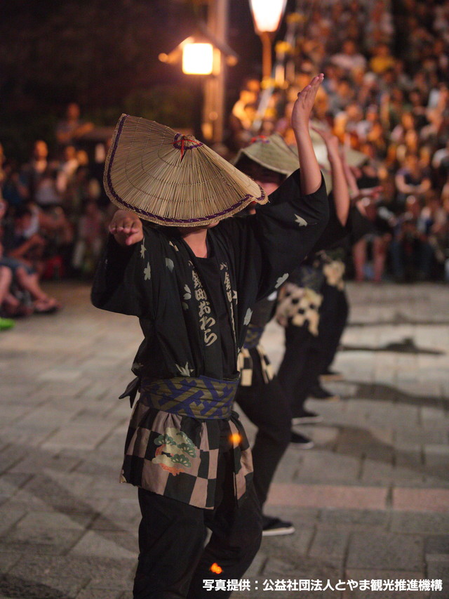 越中おわら風の盆と五箇山こきりこ踊り・美濃郡上おどり体験 飛騨合掌街道を行く!民謡三大踊り2日間